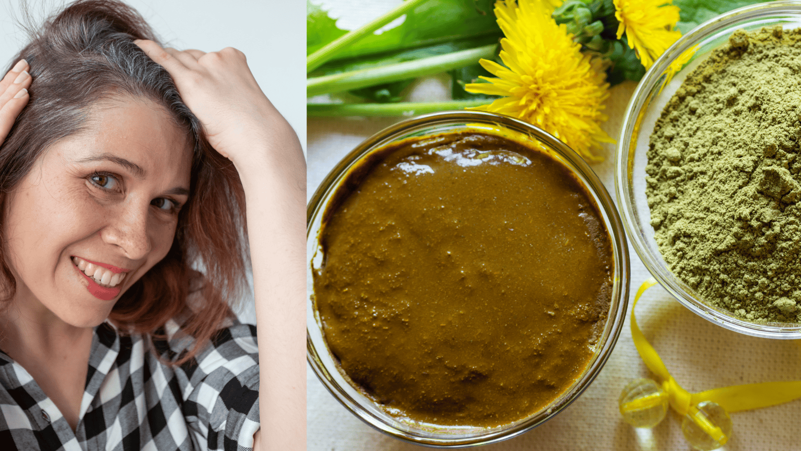 How To Cover Grey Roots Using Indigo Plant-Based Hair Dye? | A Green ...