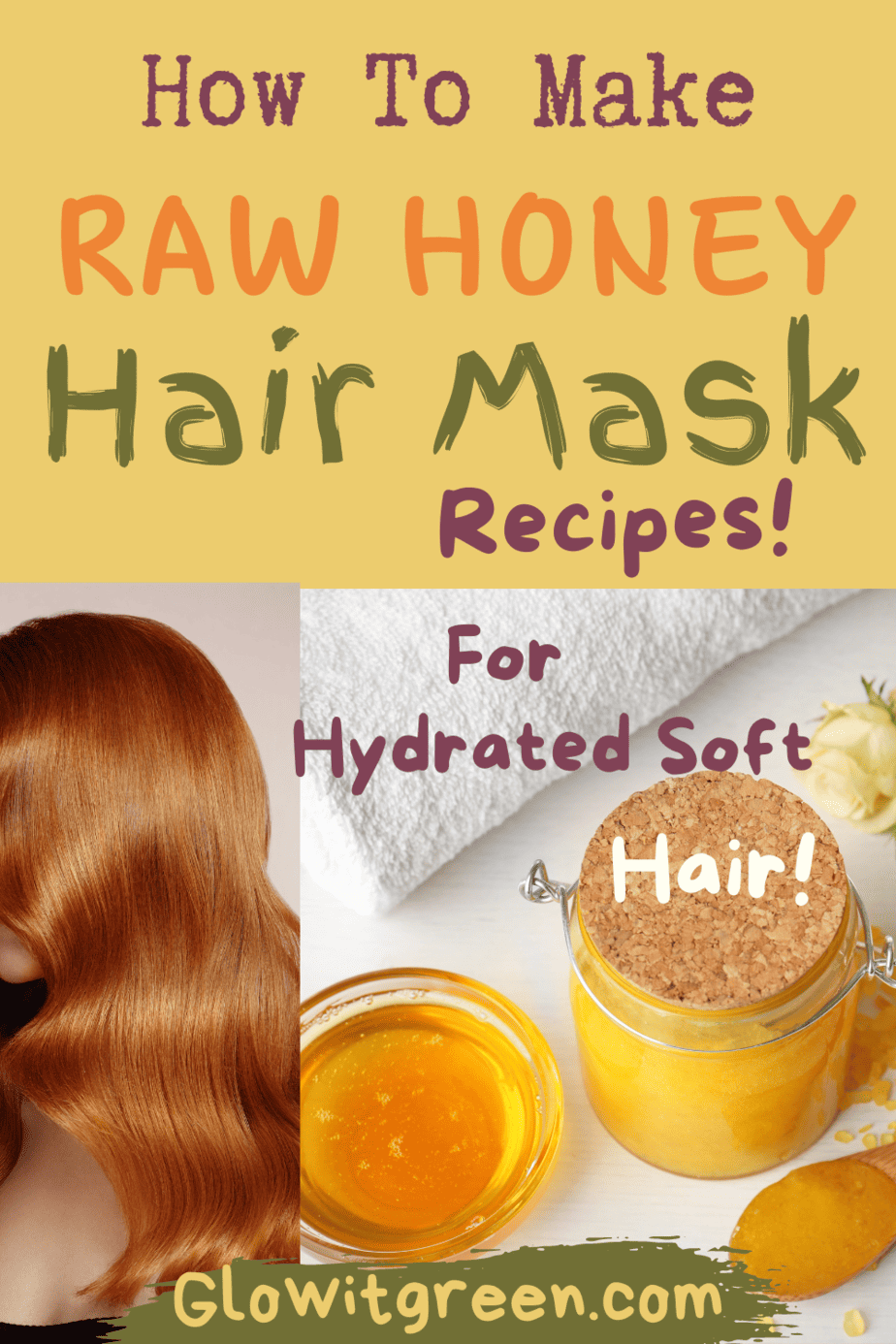 How To Make Raw Honey Hair Masks! | A Green Beauty Blog