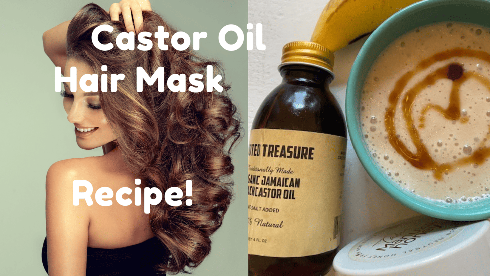 How To Make A Castor Oil Hair Mask Recipe! | A Green Beauty Blog