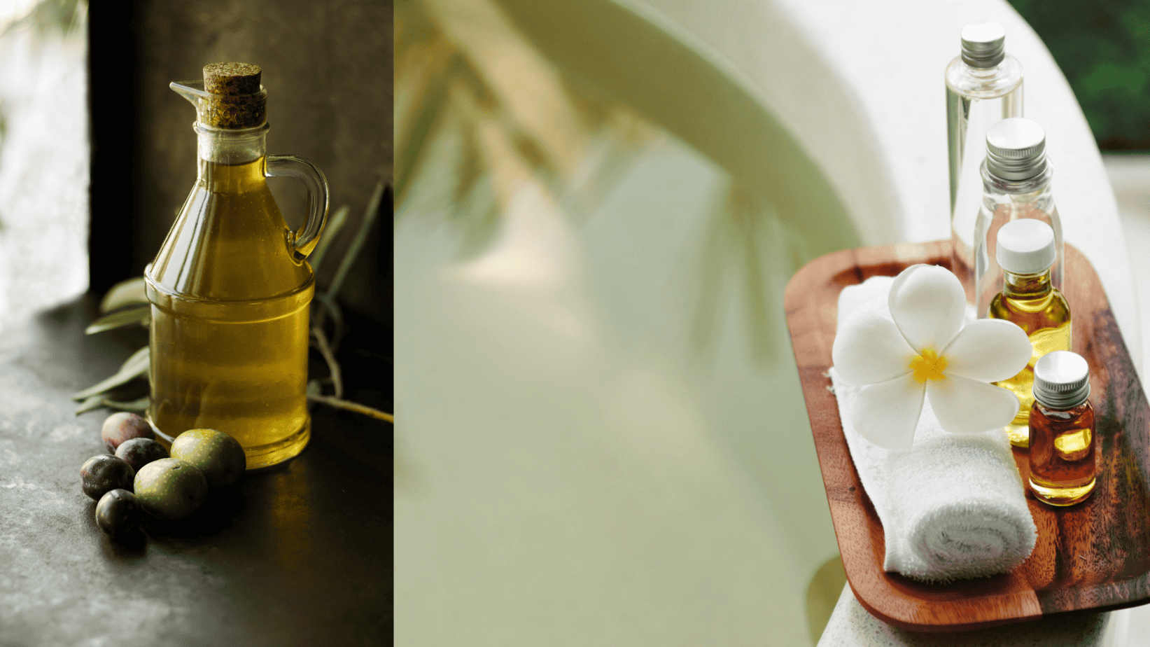 How To Make Bath Oil Recipes with Olive Oil! | A Green Beauty Blog